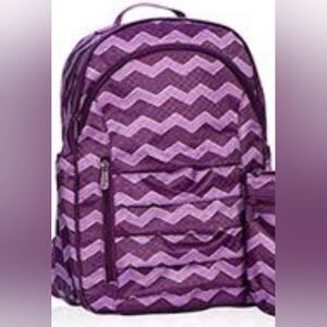 thirty-one | Accessories | Thirtyone Purple Chevron Print Backpack ...